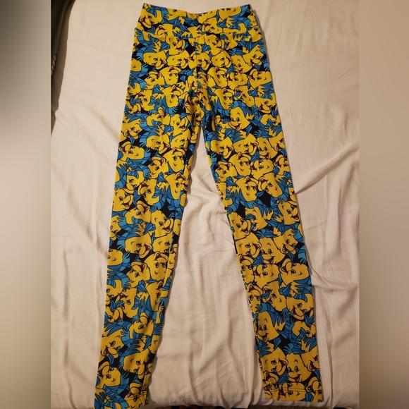LuLaRoe | Pants & Jumpsuits | Lularoe Disney Tween Flounder Leggings ...